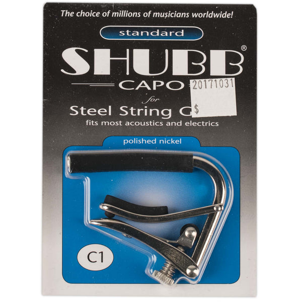 SHUBB C1 STANDARD CAPO | Stang Guitars
