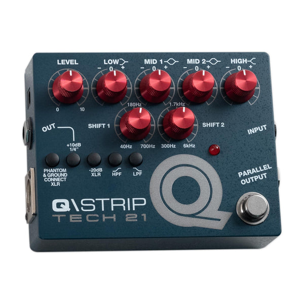 TECH 21 Q\STRIP - PARAMETRIC EQ/DI | Stang Guitars