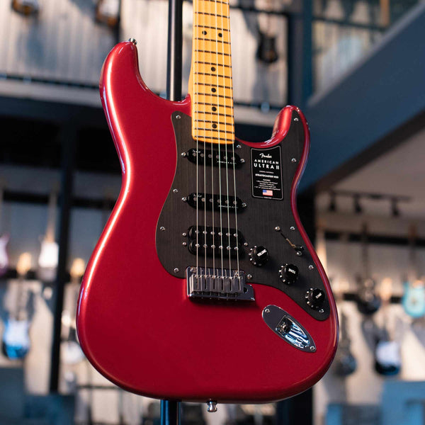 FENDER AMERICAN ULTRA II STRATOCASTER HSS - SINISTER RED | Stang Guitars