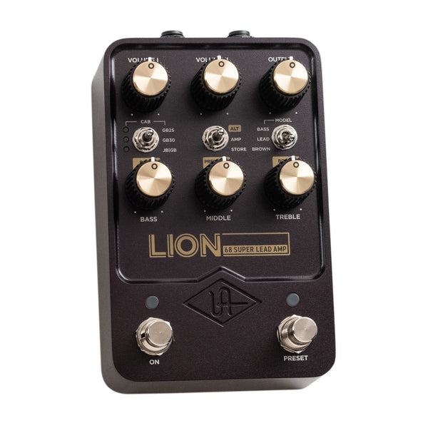 UNIVERSAL AUDIO UAFX LION 68 SUPER LEAD AMP PEDAL | Stang Guitars