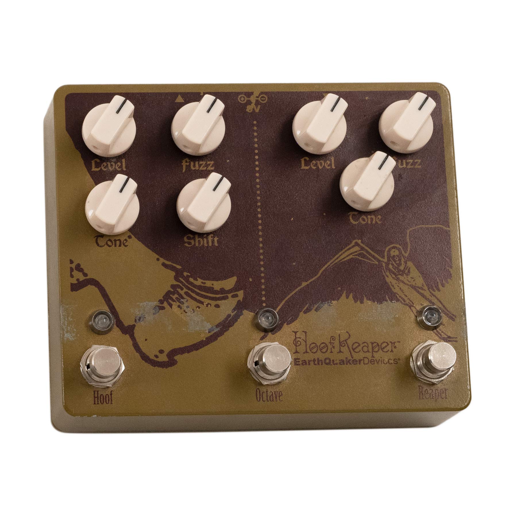 USED EARTHQUAKER DEVICES HOOF REAPER V2 WITH BOX | Stang Guitars