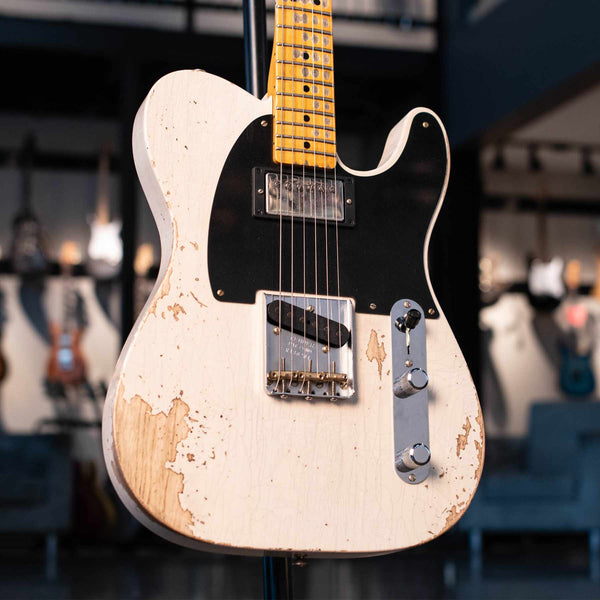 USED FENDER CUSTOM SHOP LIMITED EDITION ’51 TELE HS - WHITE BLONDE HEA ...
