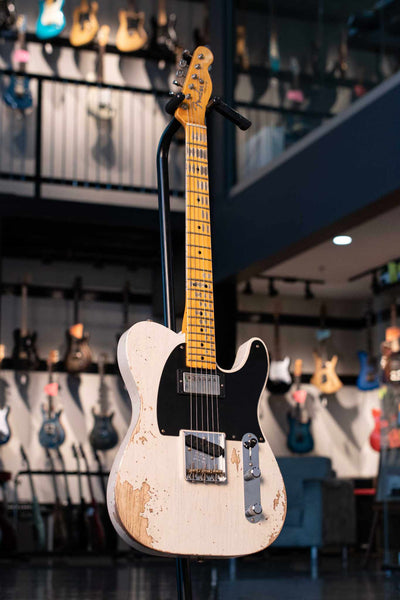 USED FENDER CUSTOM SHOP LIMITED EDITION ’51 TELE HS - WHITE BLONDE HEA ...