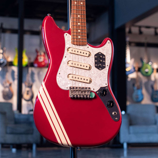 USED FENDER DELUXE SERIES CYCLONE II CANDY APPLE RED W/GIGBAG | Stang ...