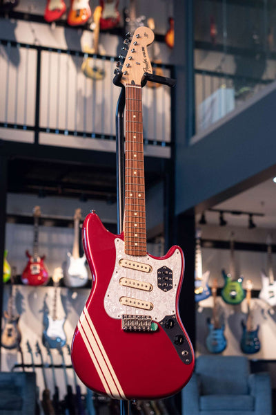 USED FENDER DELUXE SERIES CYCLONE II CANDY APPLE RED W/GIGBAG | Stang ...