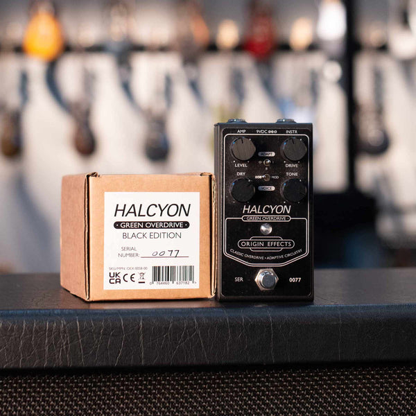 USED ORIGIN EFFECTS HALCYON GREEN OVERDRIVE BLACK EDITION WITH BOX ...