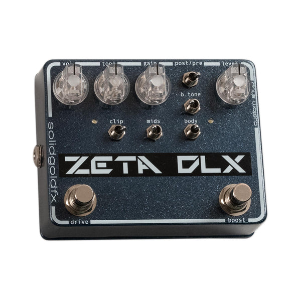 USED SOLIDGOLD FX ZETA DLX - OVERDRIVE WITH BOX | Stang Guitars