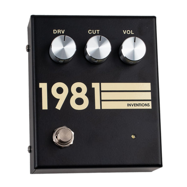 1981 INVENTIONS DRV - BLACK & CREAM | Stang Guitars