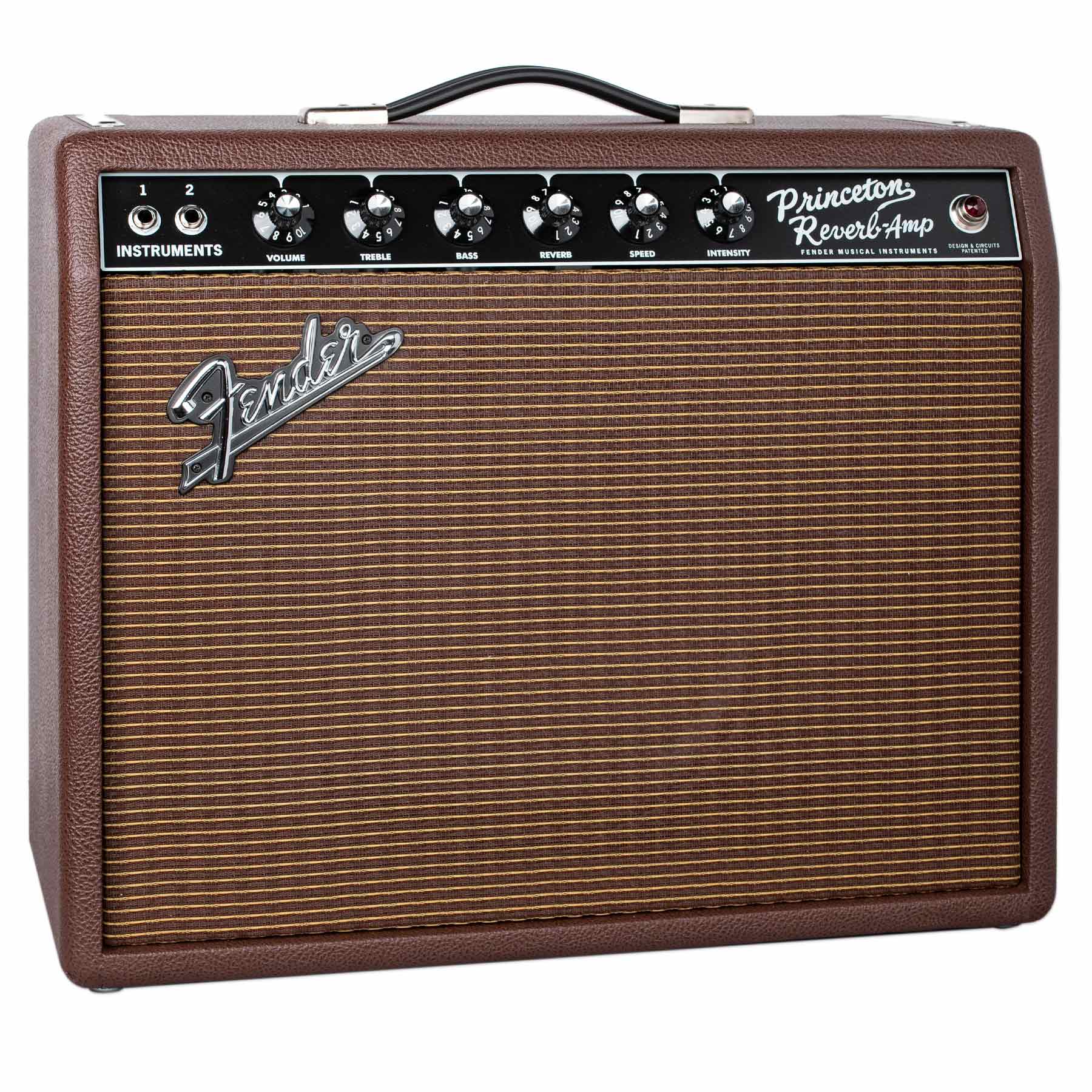 FENDER LIMITED EDITION ’65 PRINCETON REISSUE - BRITISH SABLE W/ G12H65 ...