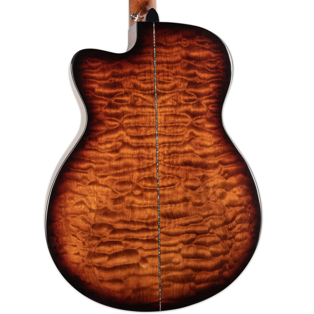 PRS ANGELUS ACOUSTIC SE A55E NATURAL W/ BLACK GOLD BURST | Stang Guitars