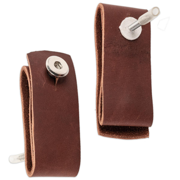 WELL-HUNG STRAPS OLD SCHOOL LEATHER STRAP LOCKS | Stang Guitars